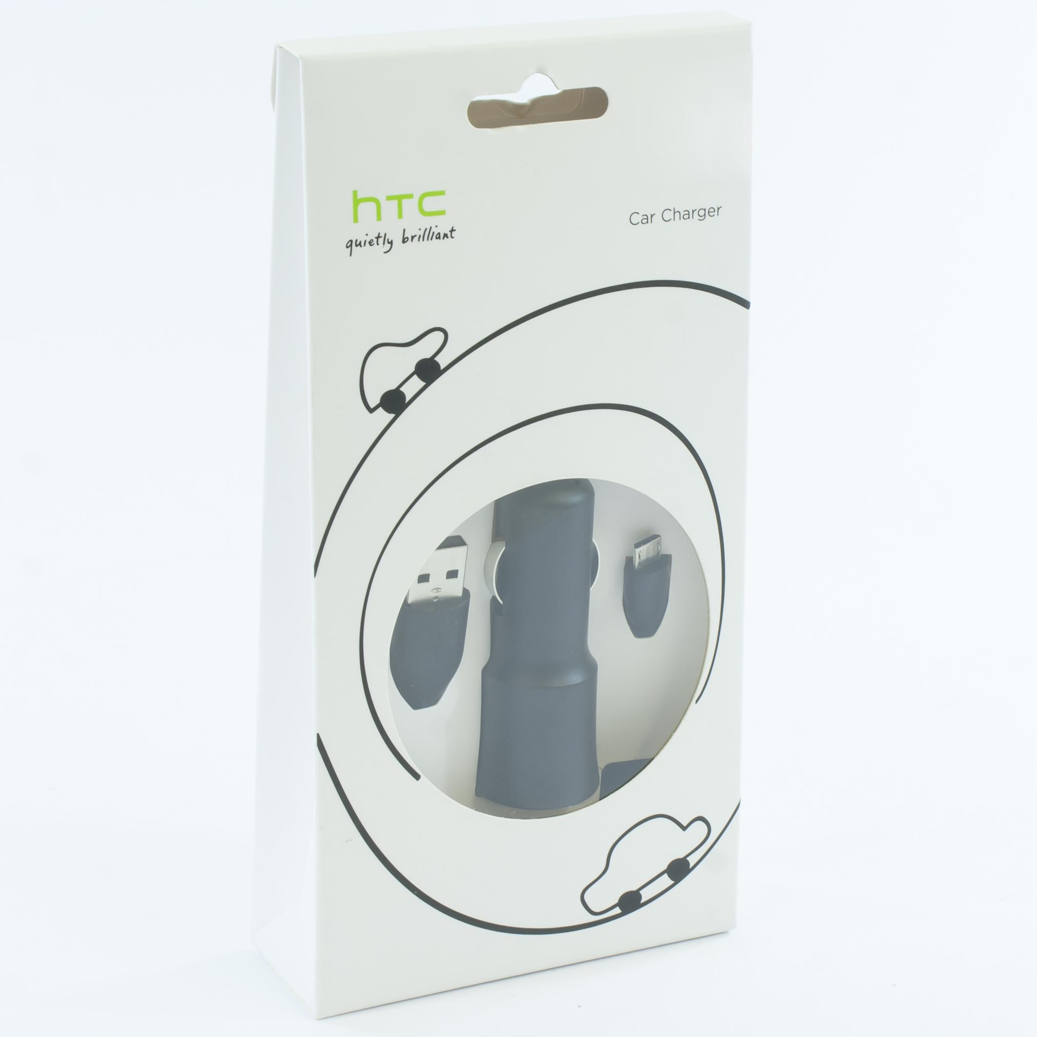 HTC Car Charger, 5 Volts, Black