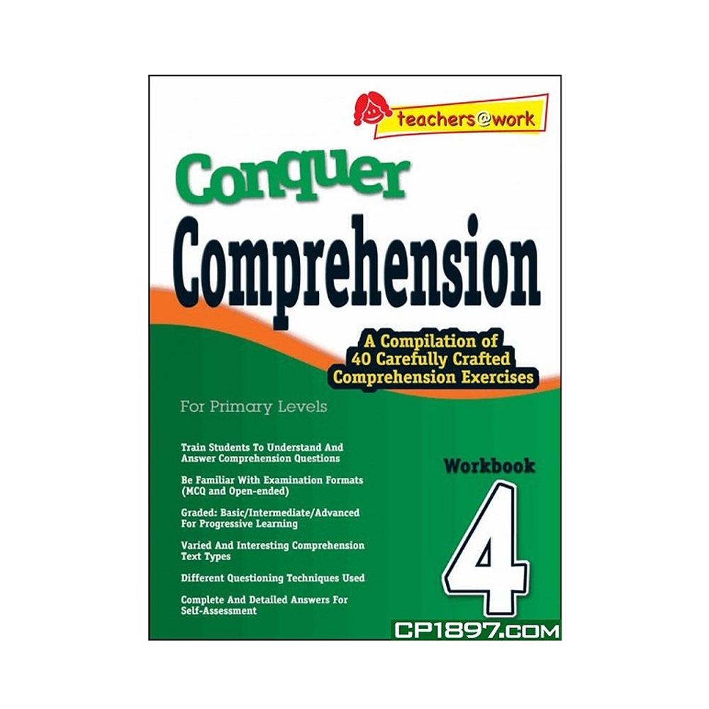 Comprehension, Workbook 4 Conquer Judy Tilaka - مكتبة جرير السعودية