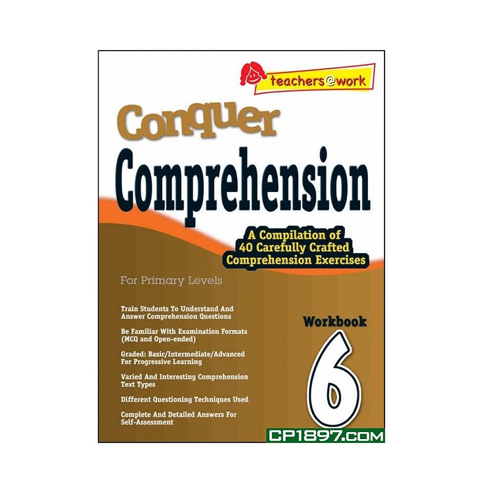 Comprehension, Workbook 6 Conquer Judy Tilaka - Jarir.com KSA