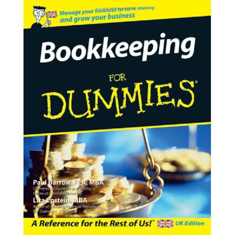 Bookkeeping for Dummies Paul Barrow - مكتبة جرير السعودية