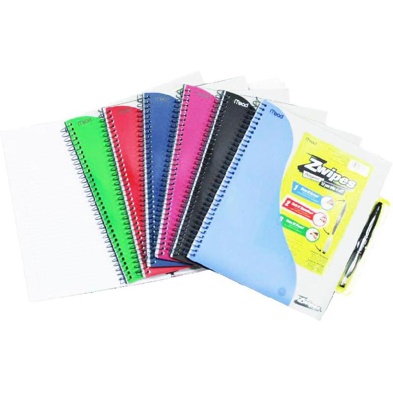 Mead Zwipes Notebook with Free Highlighter Letter - Jarir Bookstore KSA