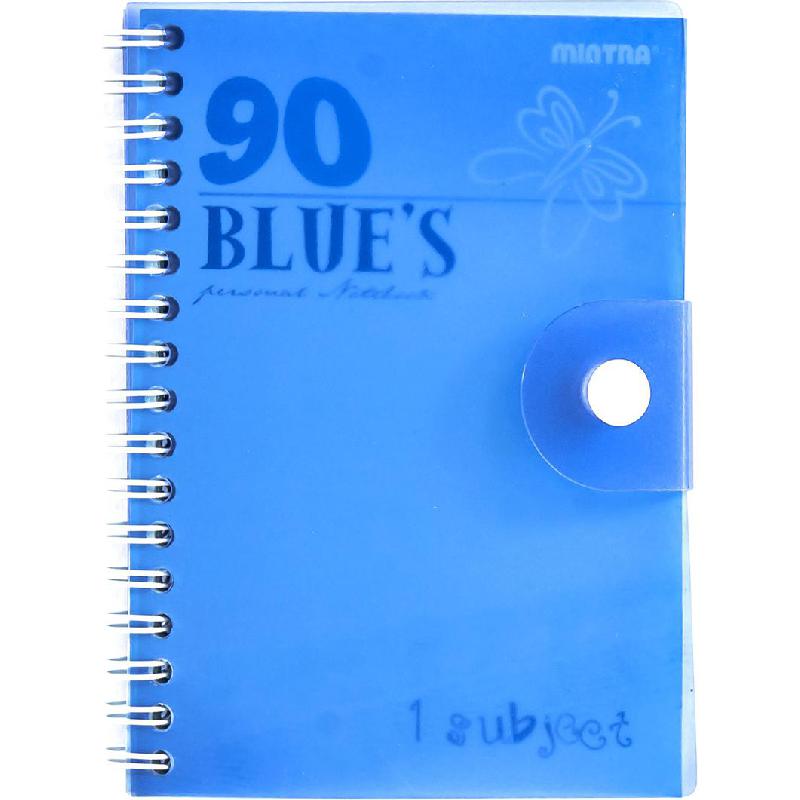 Mintra 90's Memo Notebook Blue's A6 - Jarir Bookstore KSA
