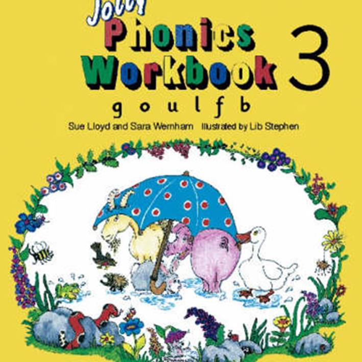 Workbook 3 Jolly Phonics Sue Lloyd - Jarir.com KSA