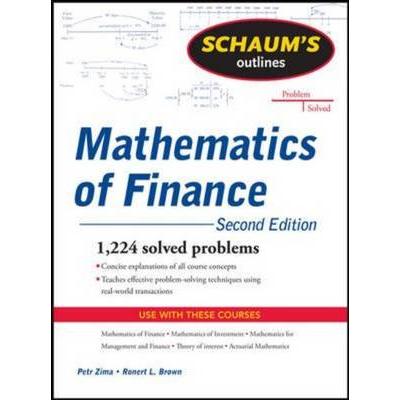 Schaum's Outline of Mathematics of Finance, 2nd Edition Schaum's ...