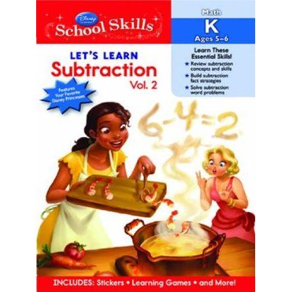 Let's Learn Subtraction Vol. 2, Math K Ages 5-6 School Skills Staffs of ...