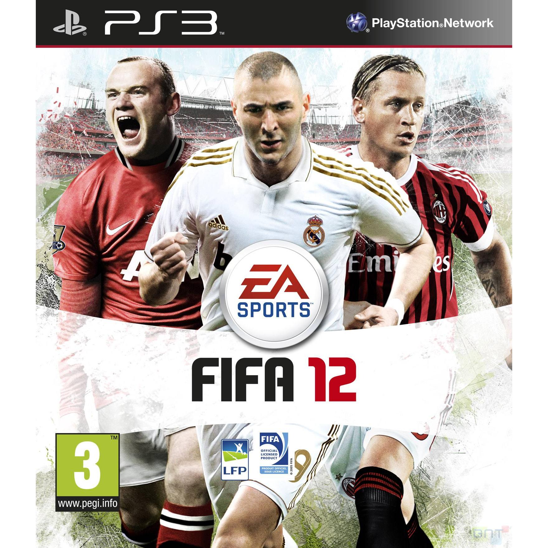 FIFA 12 PlayStation 3 (Games) DVD EA (Electronic Arts) - Jarir ...
