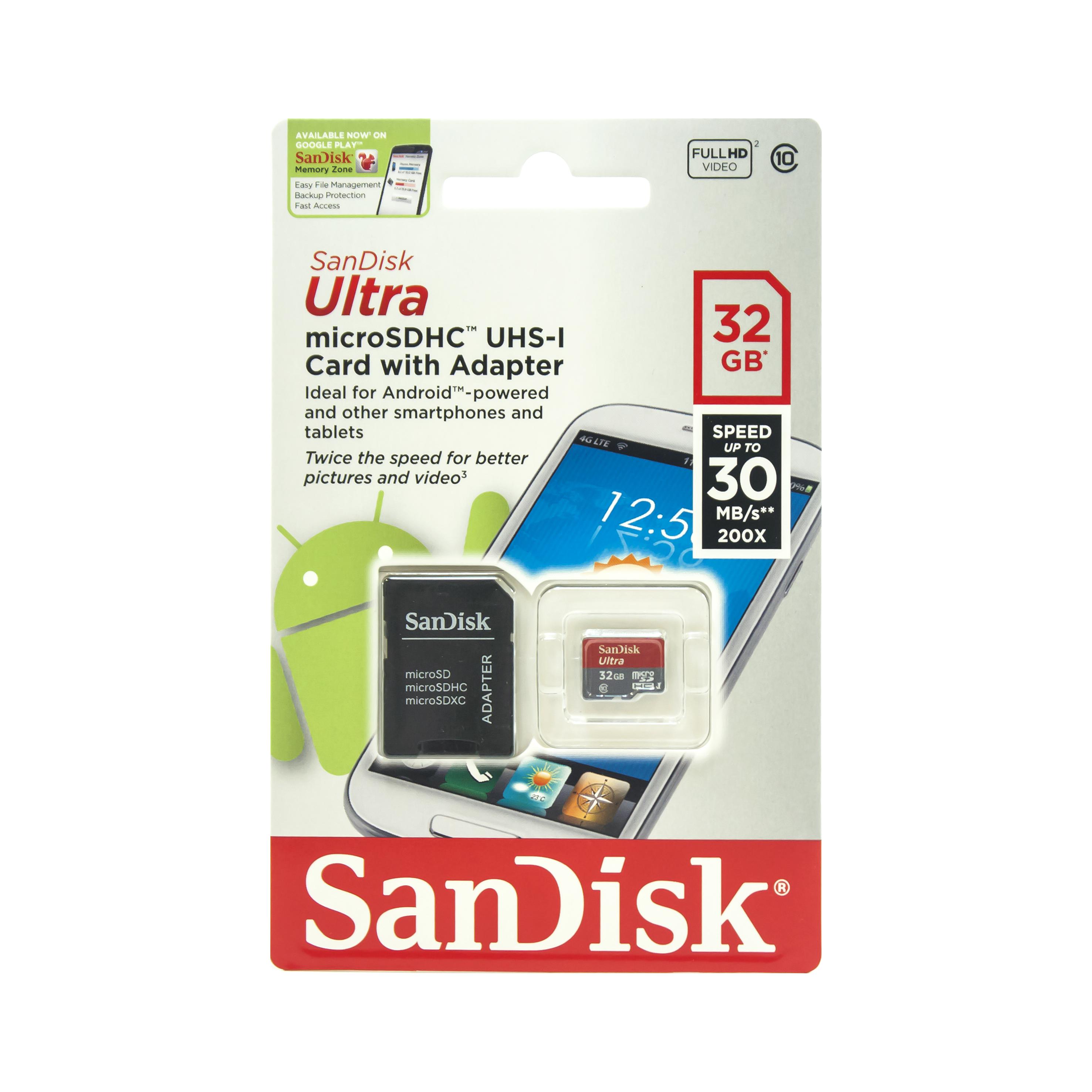 SanDisk Mobile Ultra MicroSDHC 32 GB - Jarir Bookstore Qatar