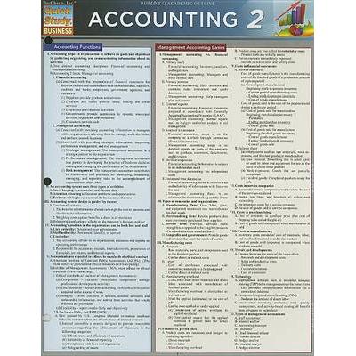 Accounting 2 Quick Study Reference Guide Michael Griffin - Jarir.com KSA
