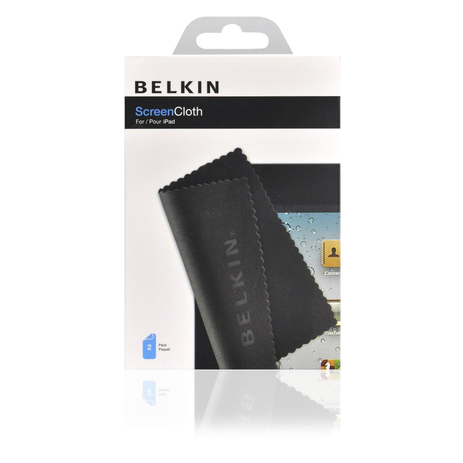 Belkin ScreenCloth Microfiber Cloth (2-Pack) Cleaning Material