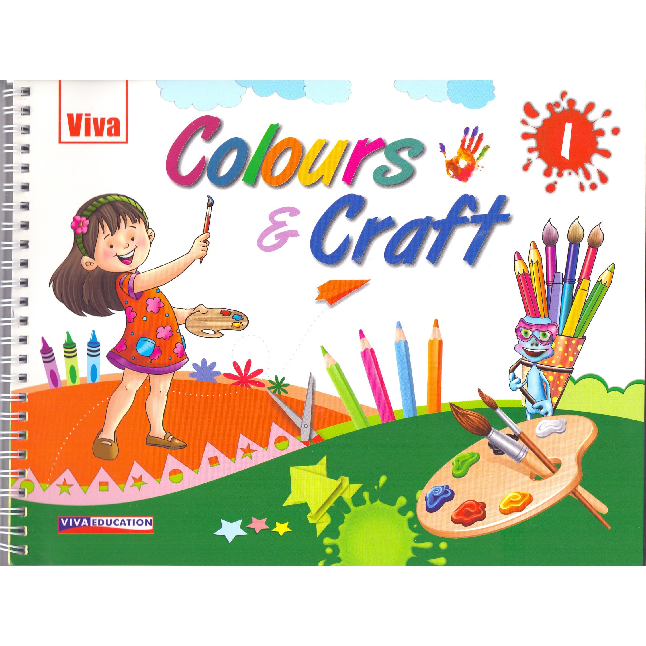 Book 1 Viva Colours and Craft Kamal Jain - Jarir.com KSA