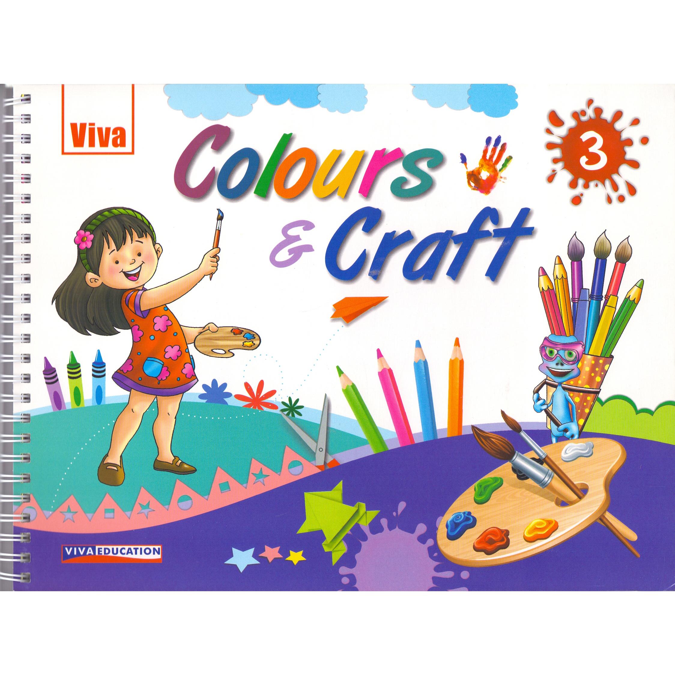 Book 3 Viva Colours and Craft Kamal Jain - Jarir.com KSA