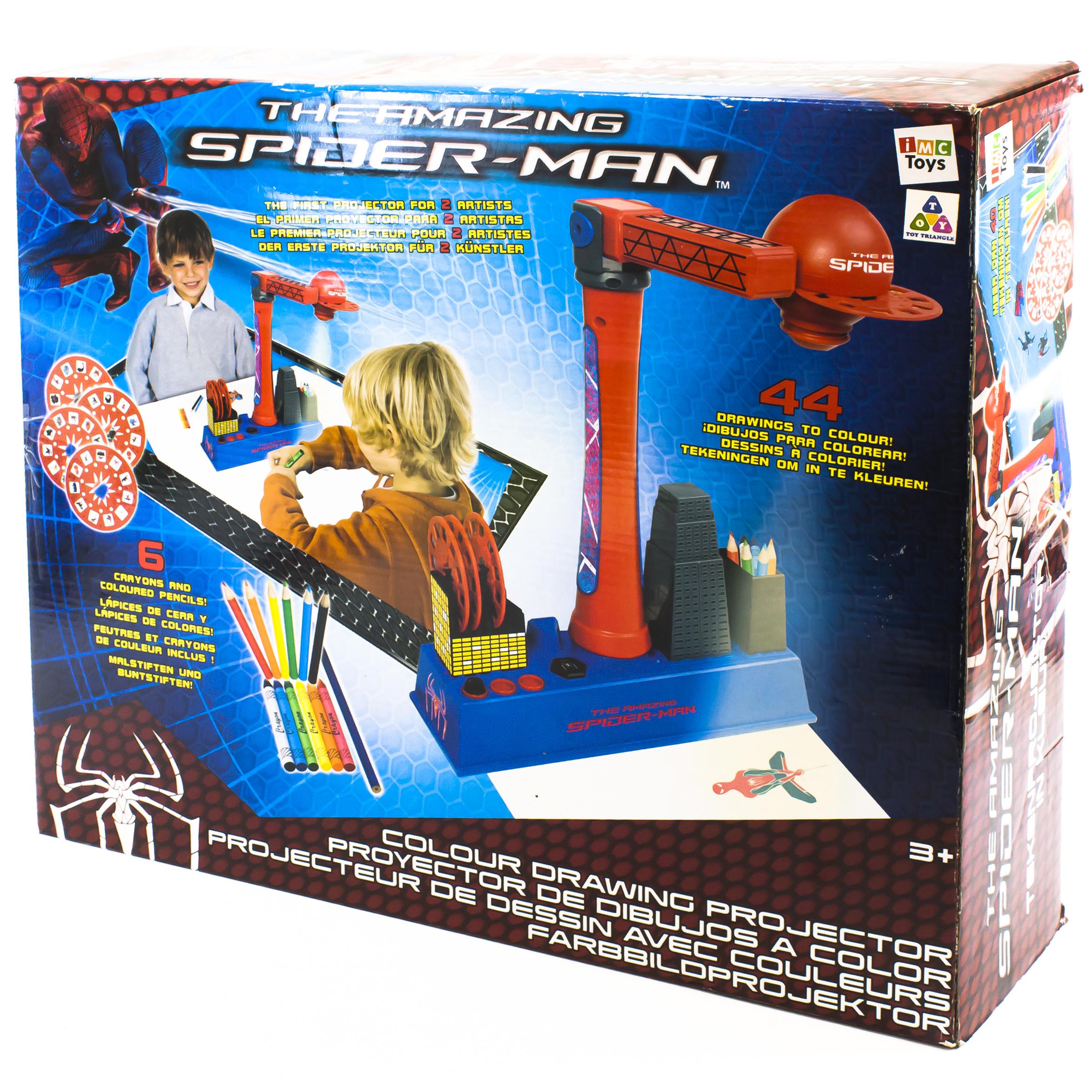 Marvel Spider-Man, Colour Drawing Projector, Blue/Red price in Saudi ...