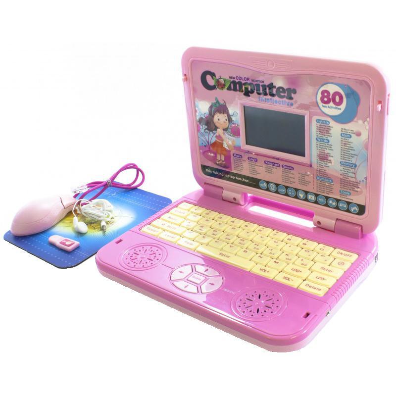 Jiada Computer Learning Educational Laptop Pink - Jarir Bookstore Qatar