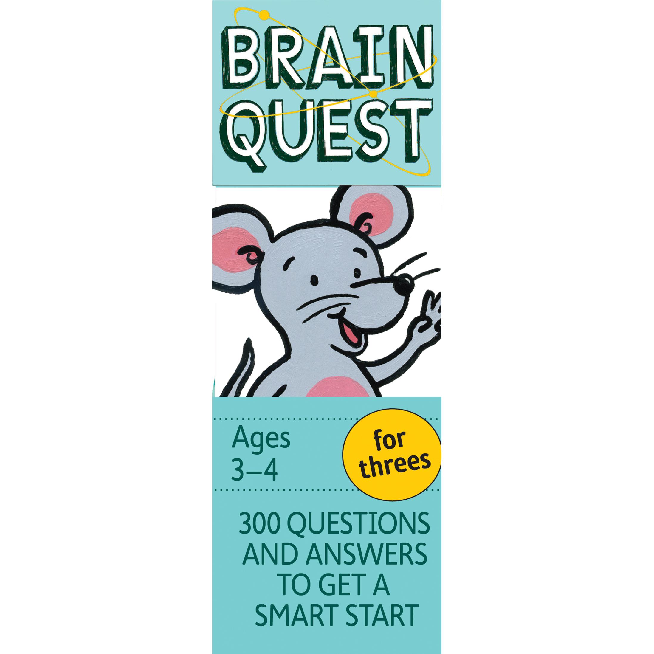 Brain Quest for Threes, Revised 4th Edition Brain Quest Chris Welles ...