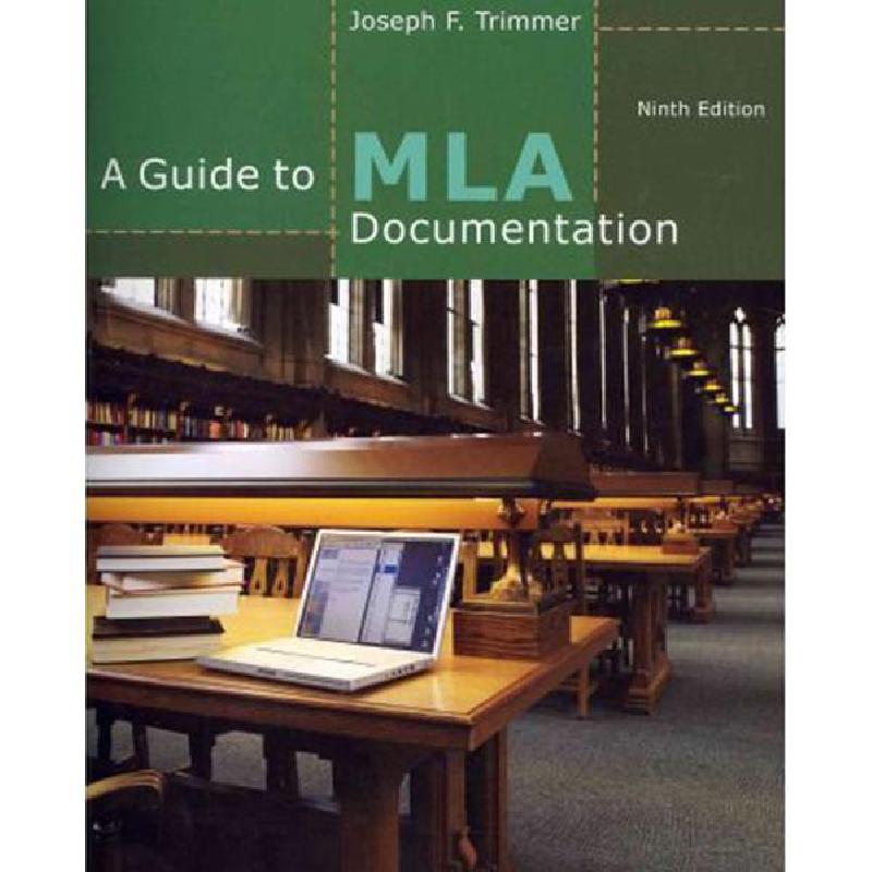 Guide to MLA Documentation, 9th Edition Joseph Trimmer - Jarir.com KSA