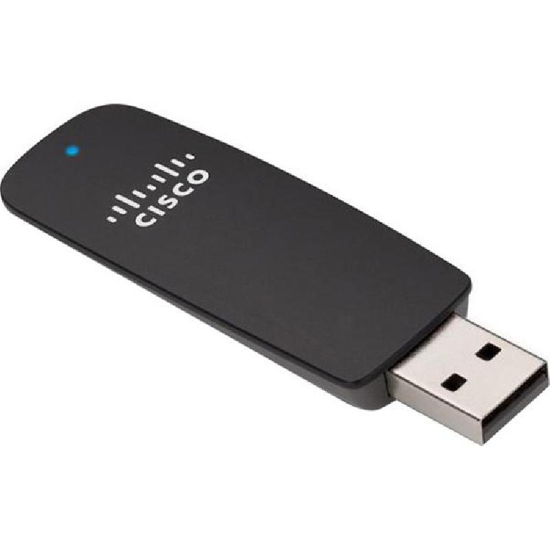Linksys AE1200 N300 USB Wireless Adapter Wireless N (802.11n) 2.4 GHz ...