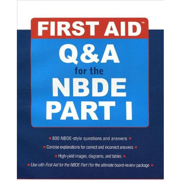 Q&A for The NBDE, Part I First Aid Steven Sierakowski في مكتبة جرير ...