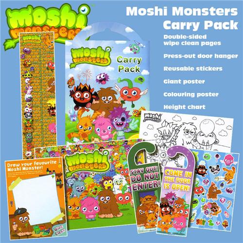Moshi Monsters Carry Pack Moshi Monsters Staffs of Alligator Books ...