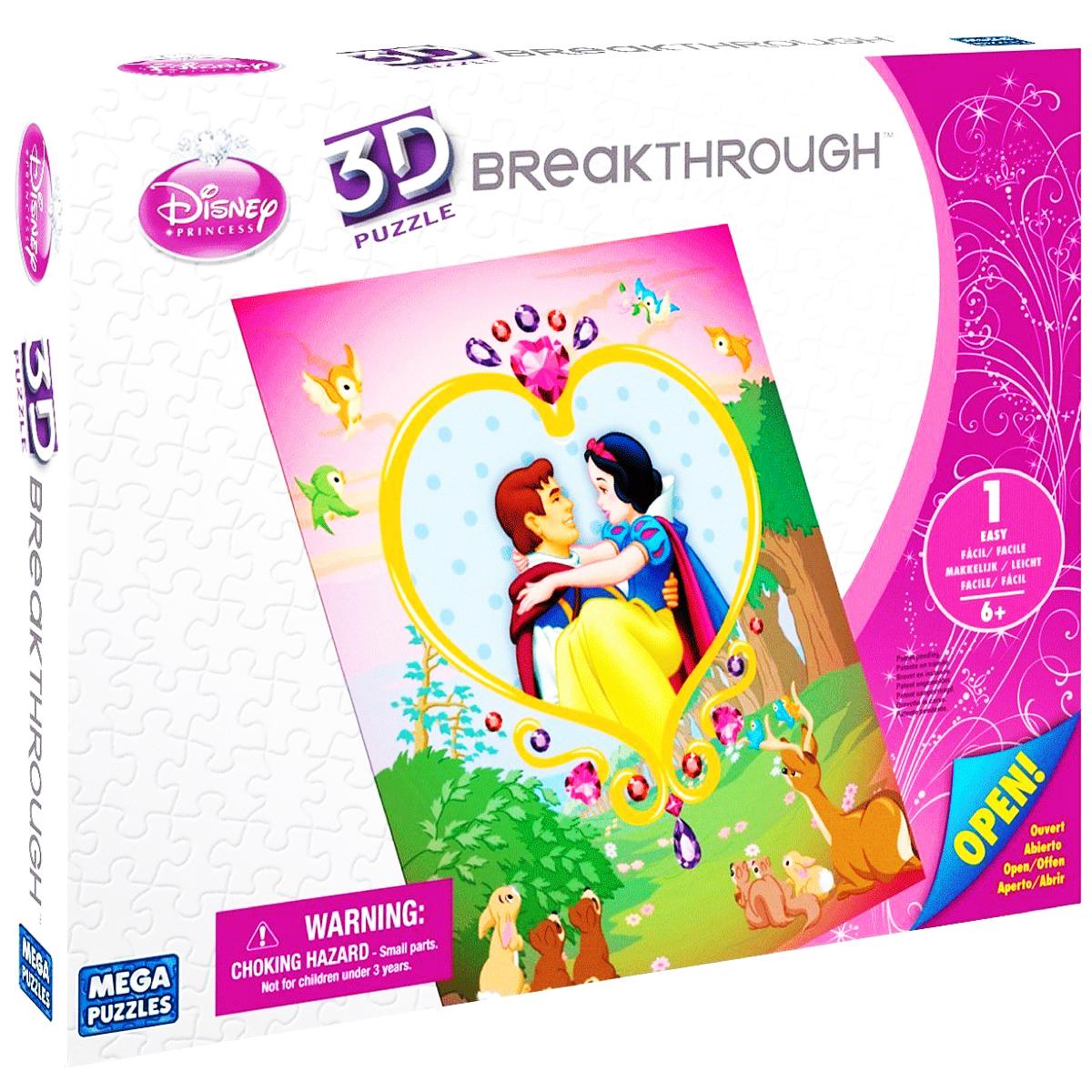 Mega Puzzles Princess Heart - Breakthrough 3D Puzzle - Jarir Bookstore KSA
