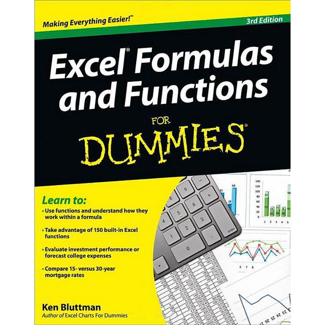 MS Excel Formulas and Functions 2013 for Dummies Ken Bluttman - Jarir ...