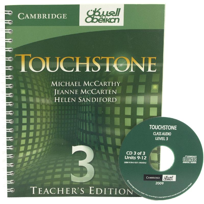 Touchstone, Textbook, Level 3 Michael McCarthy - مكتبة جرير السعودية