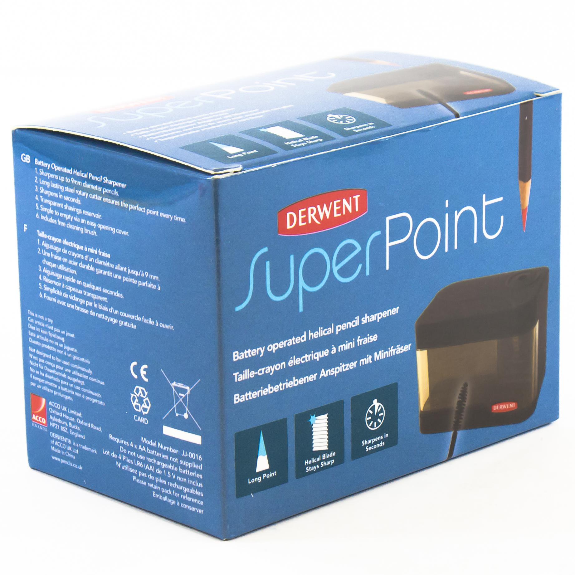 Derwent Super Point Battery Operated Sharpener - Jarir Bookstore KSA