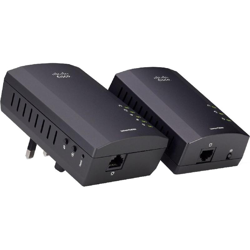 Linksys HomePlug AV PLWK400 Range Extender Kit Single Port (LAN ...