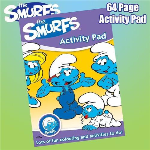 The Smurfs Activity Pad Smurf's - مكتبة جرير السعودية