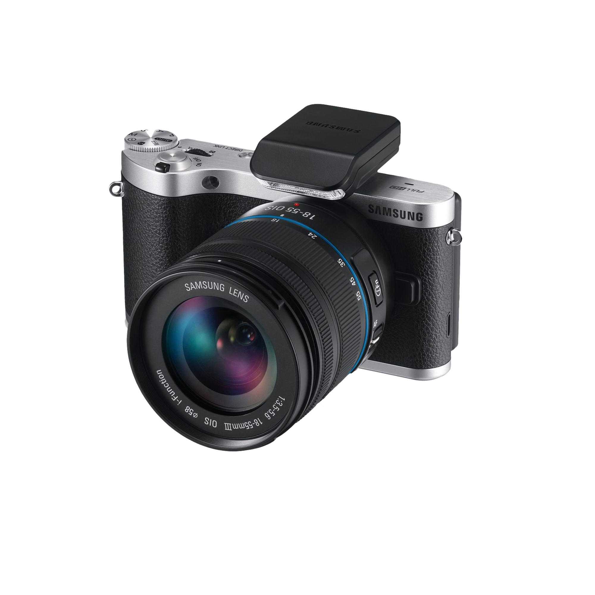 Samsung NX300 Point and Shoot Camera (Wireless) 20.3 MP - Jarir ...