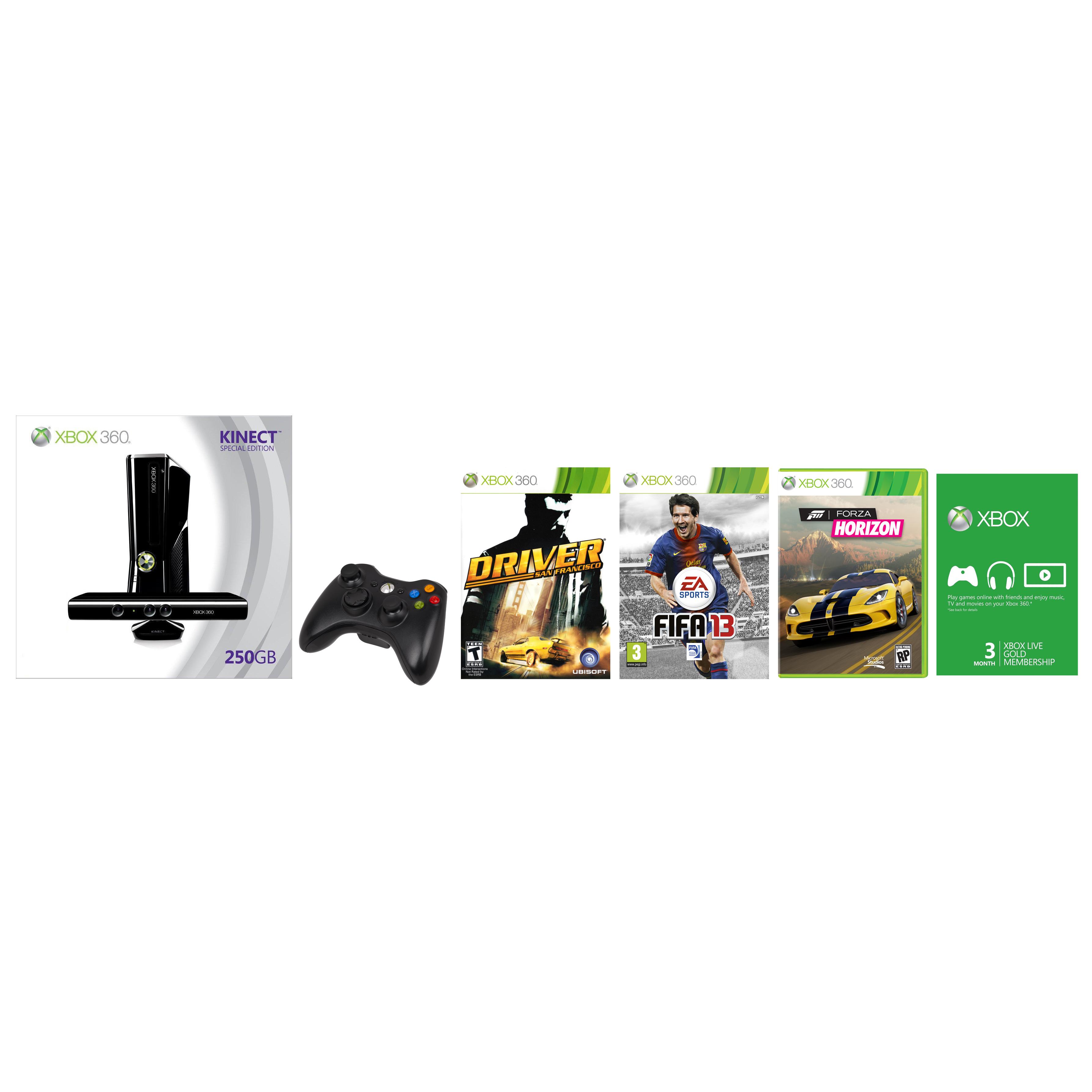 Microsoft Xbox 360 250 GB Black - Jarir Bookstore KSA