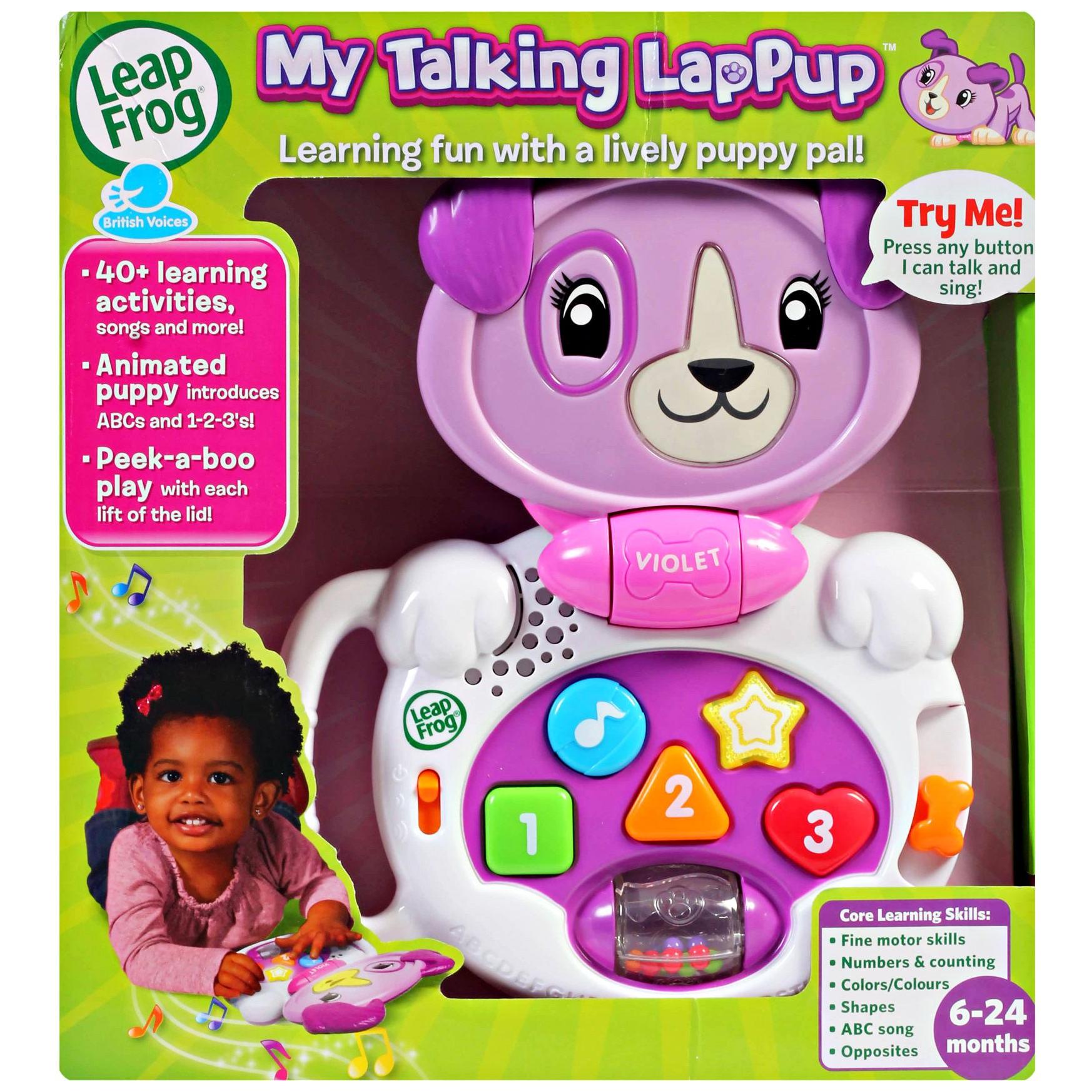 LeapFrog My Talking LapPup "Scout" Electronic Device Violet - Jarir ...