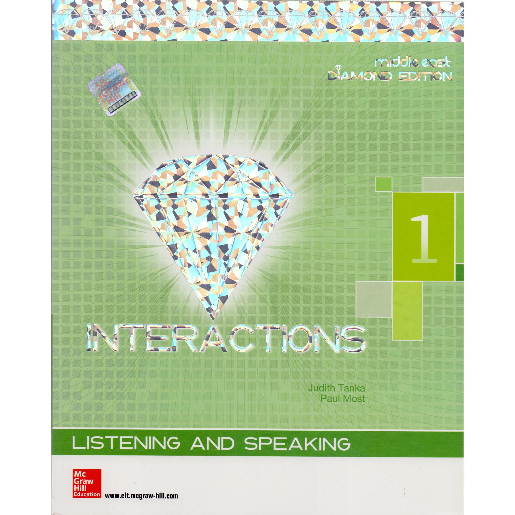 Listening and Speaking 1, Student Book Interactions Yvonne Rogers ...