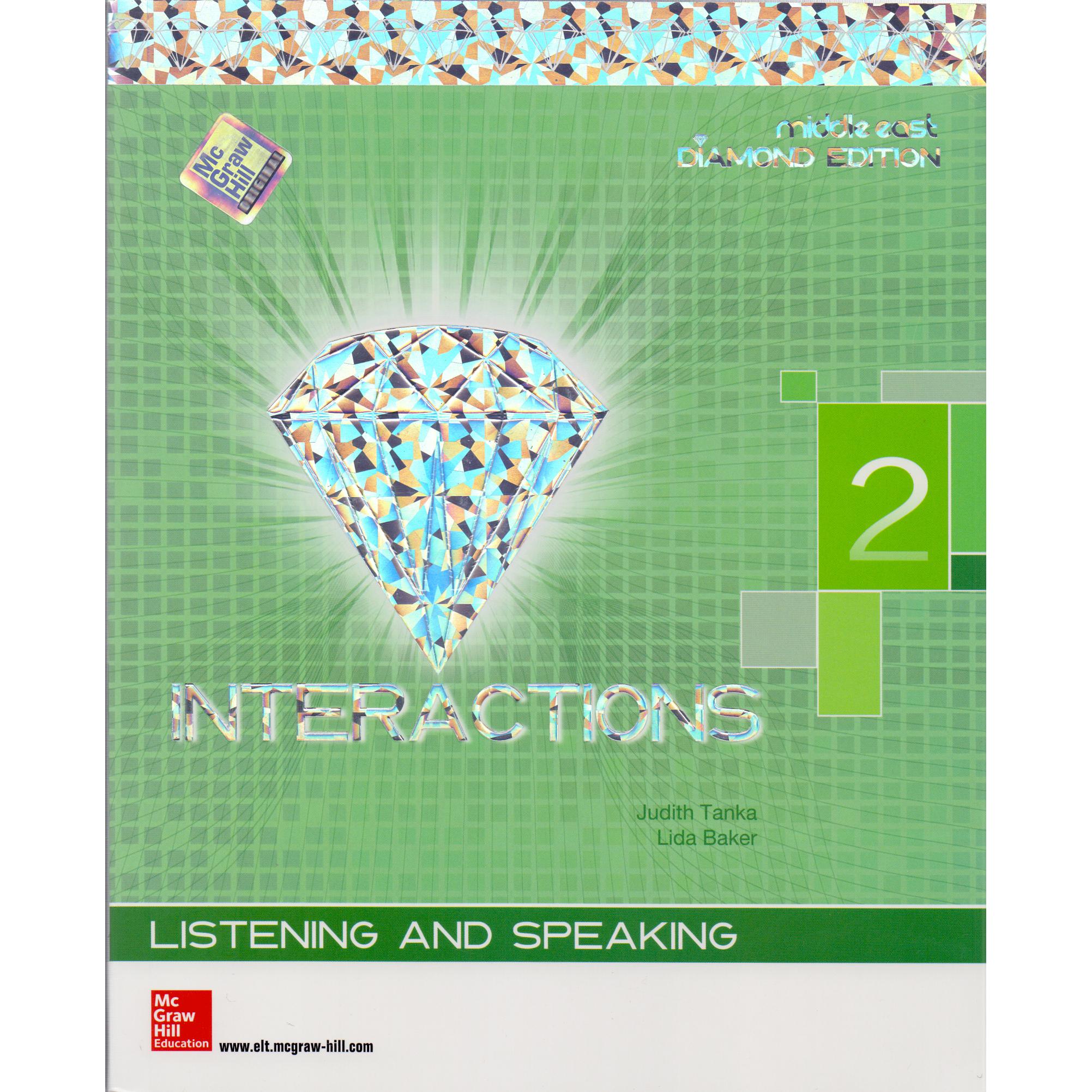 Listening and Speaking 2, Students Book - Diamond Edition Interactions ...