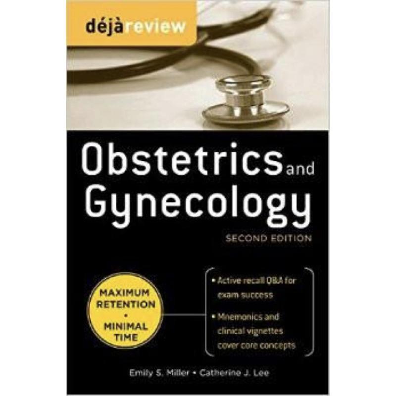 Obstetrics and Gynecology, 2nd Edition Deja Review Emily Miller - Jarir.com KSA