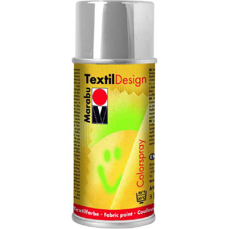 Marabu Fabric Color Spray Textile Paint Silver at Jarir Bookstore qatar