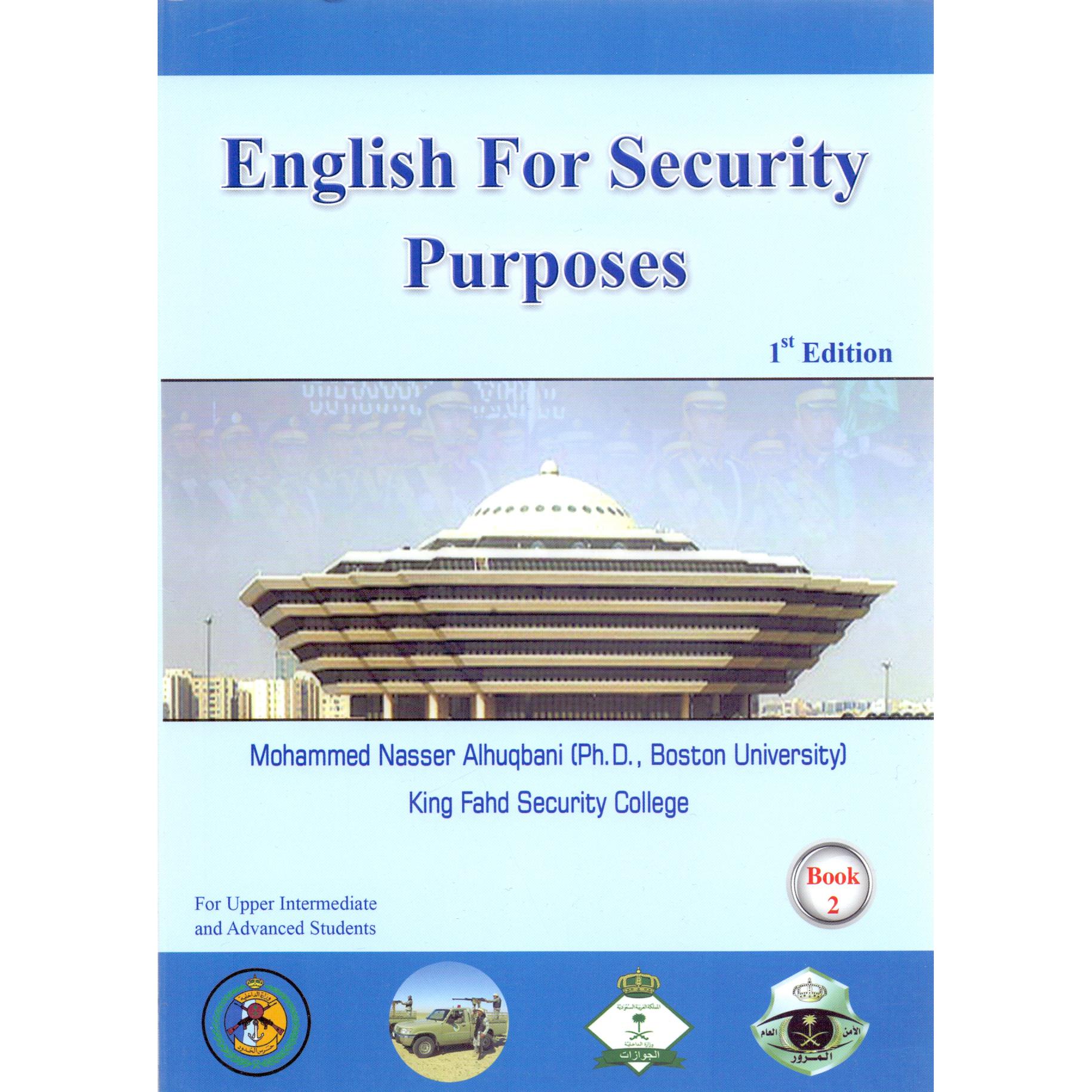 English for Security Purposes, Book 2, 1st Edition English for Security ...