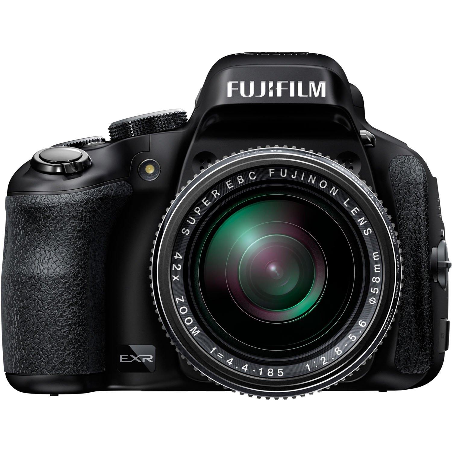 Fuji FinePix HS50EXR Bridge Camera 16 MP Black - Jarir Bookstore UAE