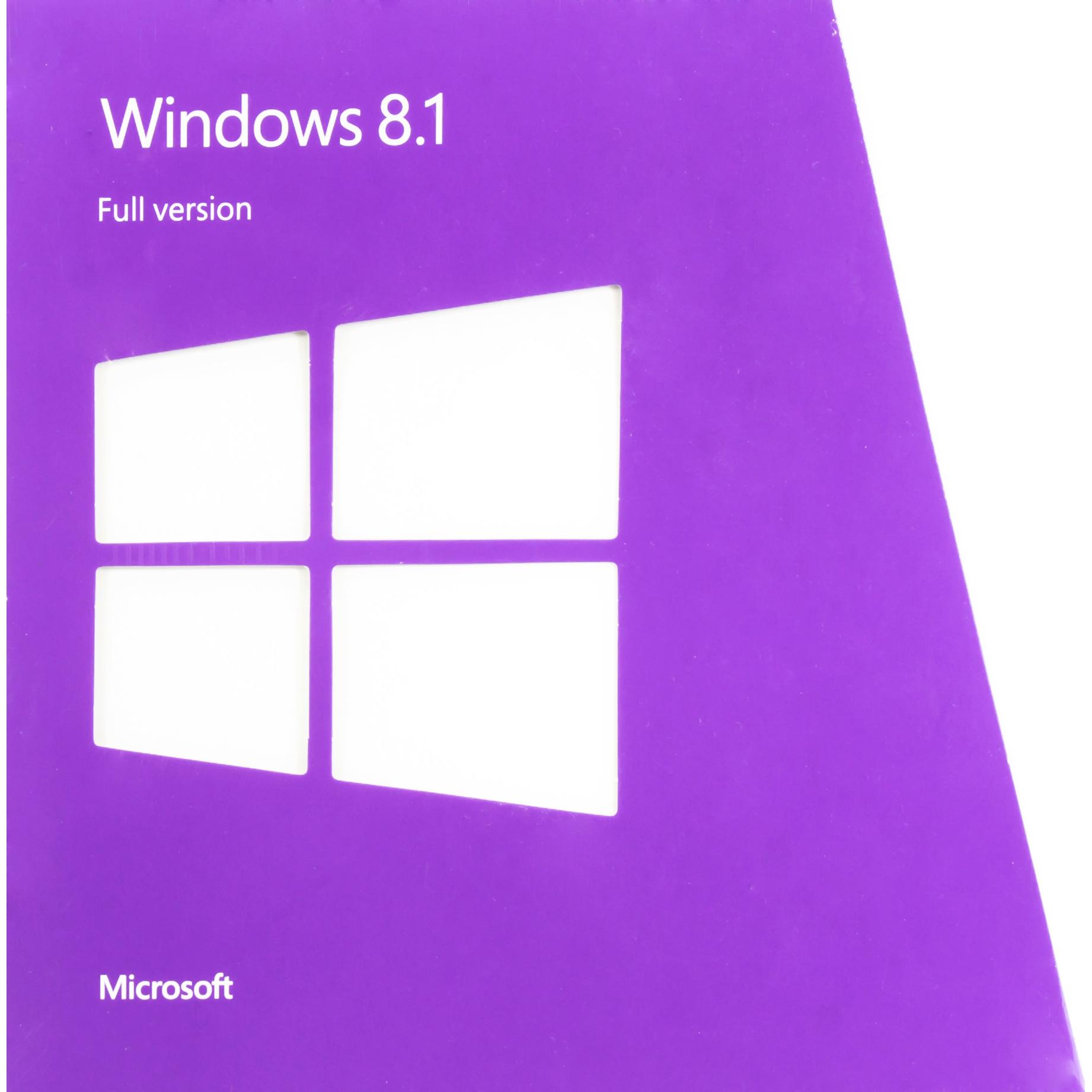 Microsoft Windows 8.1 English 1 User CD/DVD - Jarir Bookstore KSA