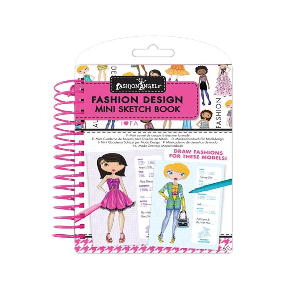 Fashion Angels Fashion Design Mini Sketch Book Cosmetics & Fashion ...