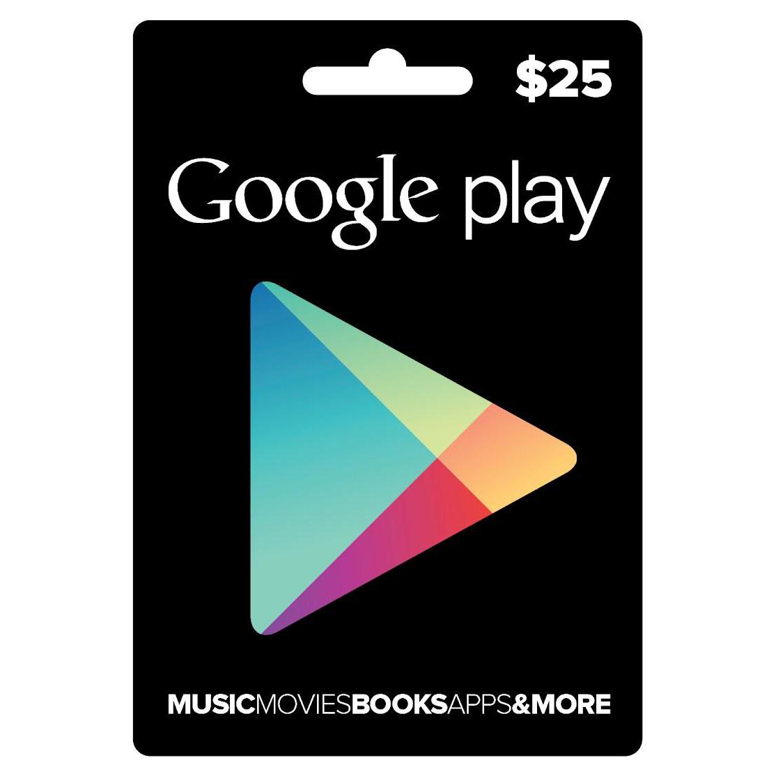 Google 25$ Play Gift Card - Jarir Bookstore KSA