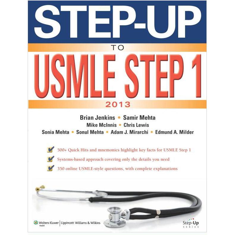 USMLE: Step 1 - 2013, 5th Edition Lippincott Step-Up Brian Jenkins ...