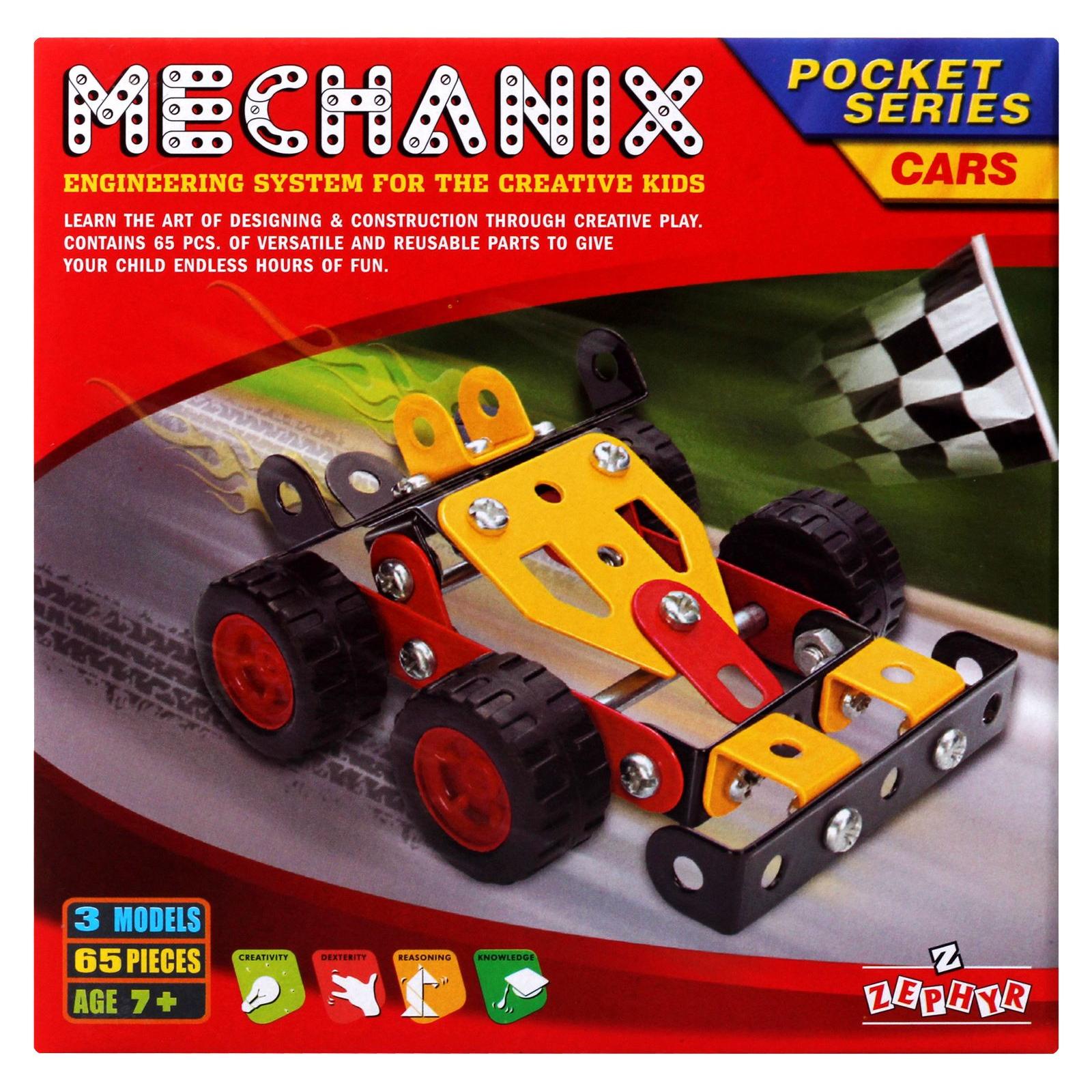 Zephyr Mechanix Pocket Series: Cars Constructive Toy Kit - Jarir ...