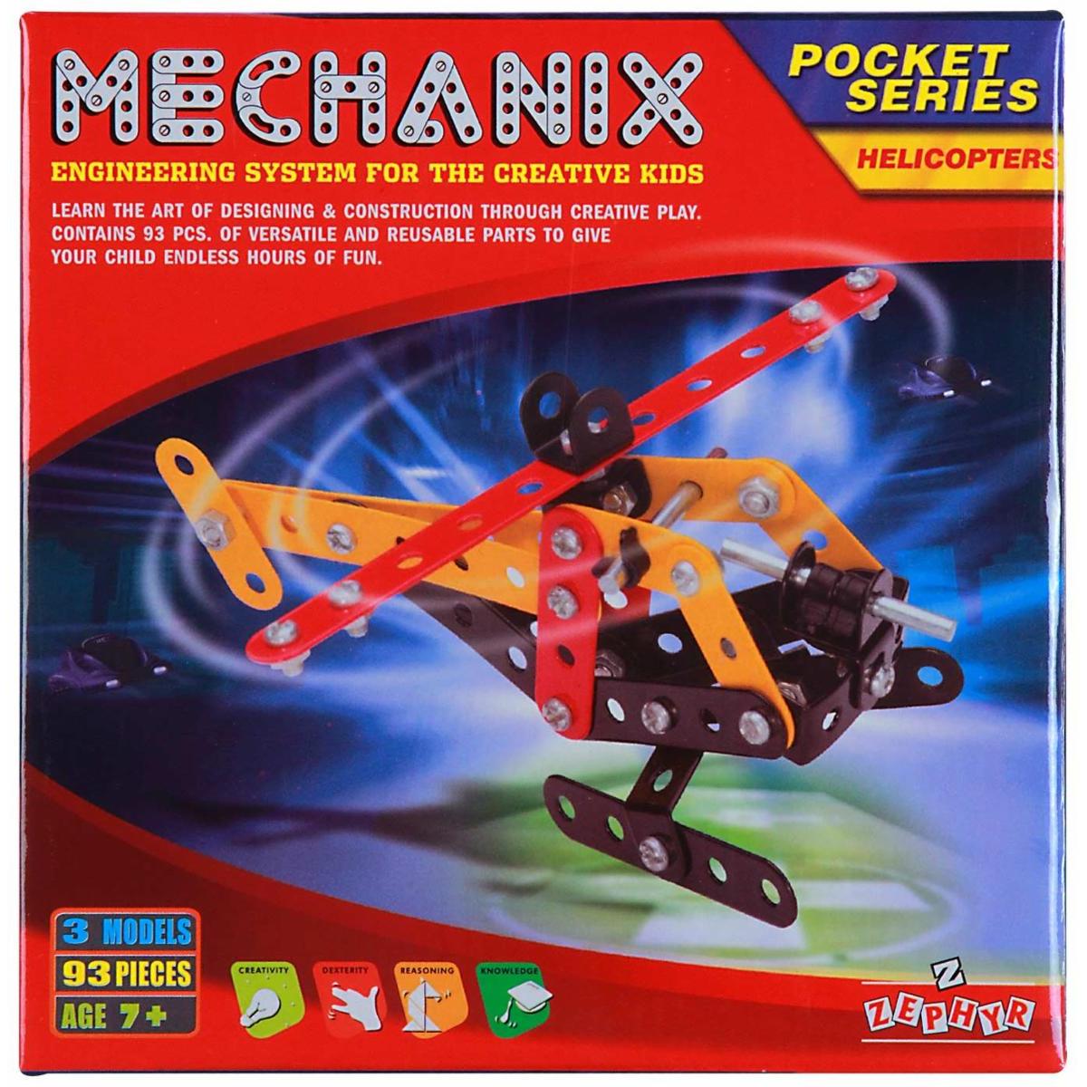 Zephyr Mechanix Pocket Series: Helicopter - Engineering System for The ...