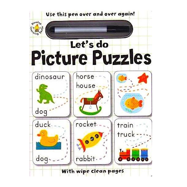 Let's Do Picture Puzzles Wipe-Clean - Jarir.com KSA