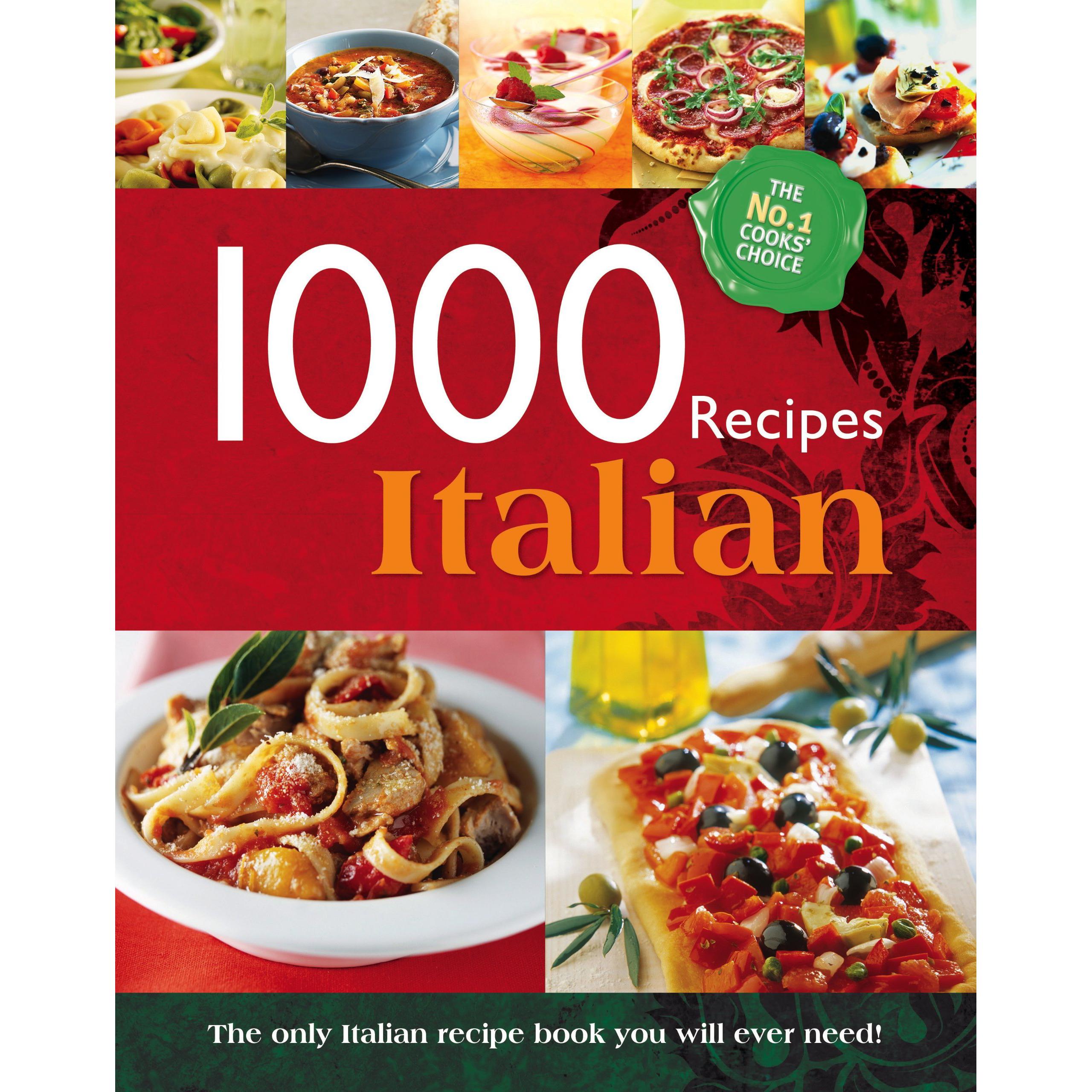 Eat Italian 1000 Recipes Staffs of Igloo Books - مكتبة جرير السعودية