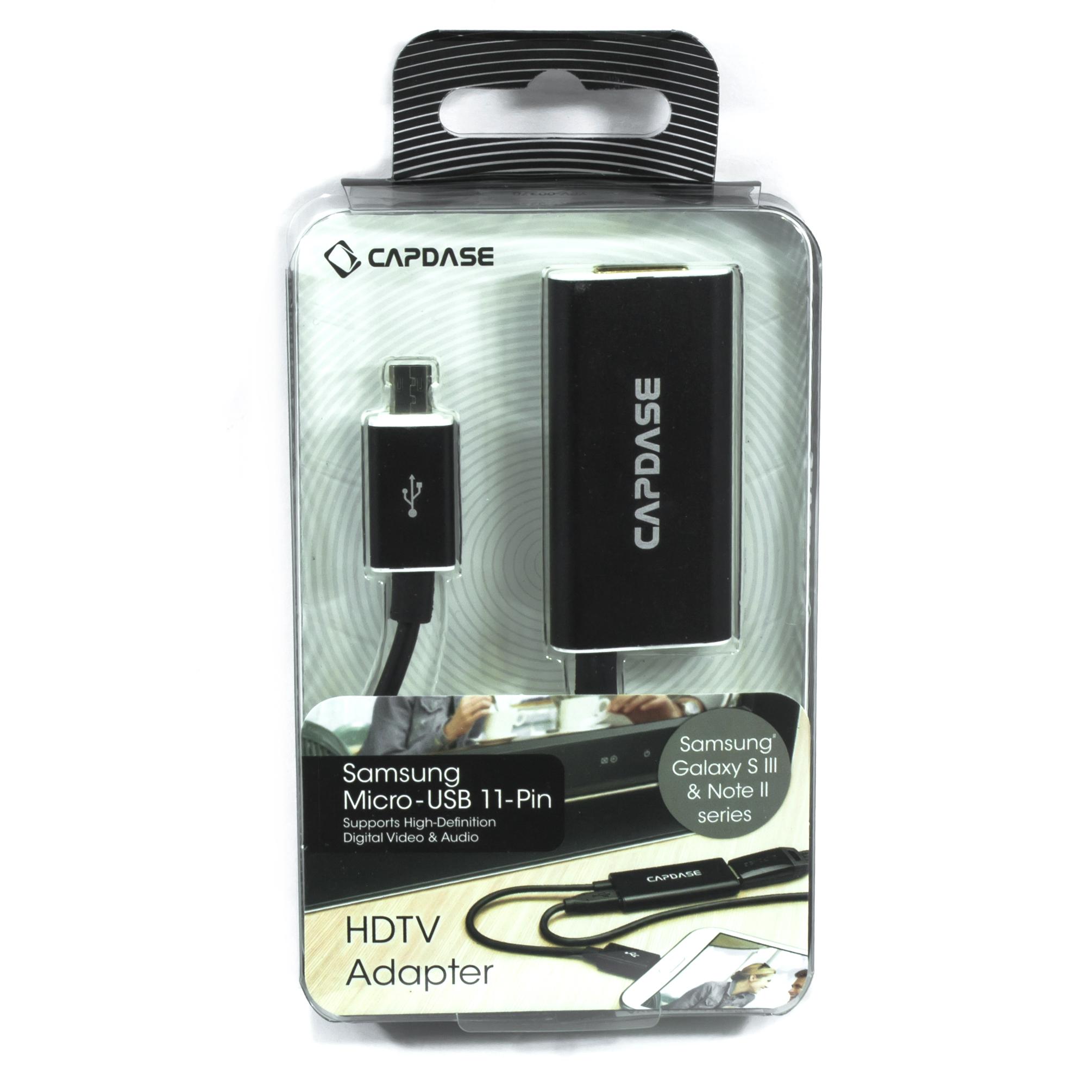 Capdase MHL (Micro USB - 11 pin) to HDMI AV Adapter - Jarir Bookstore KSA