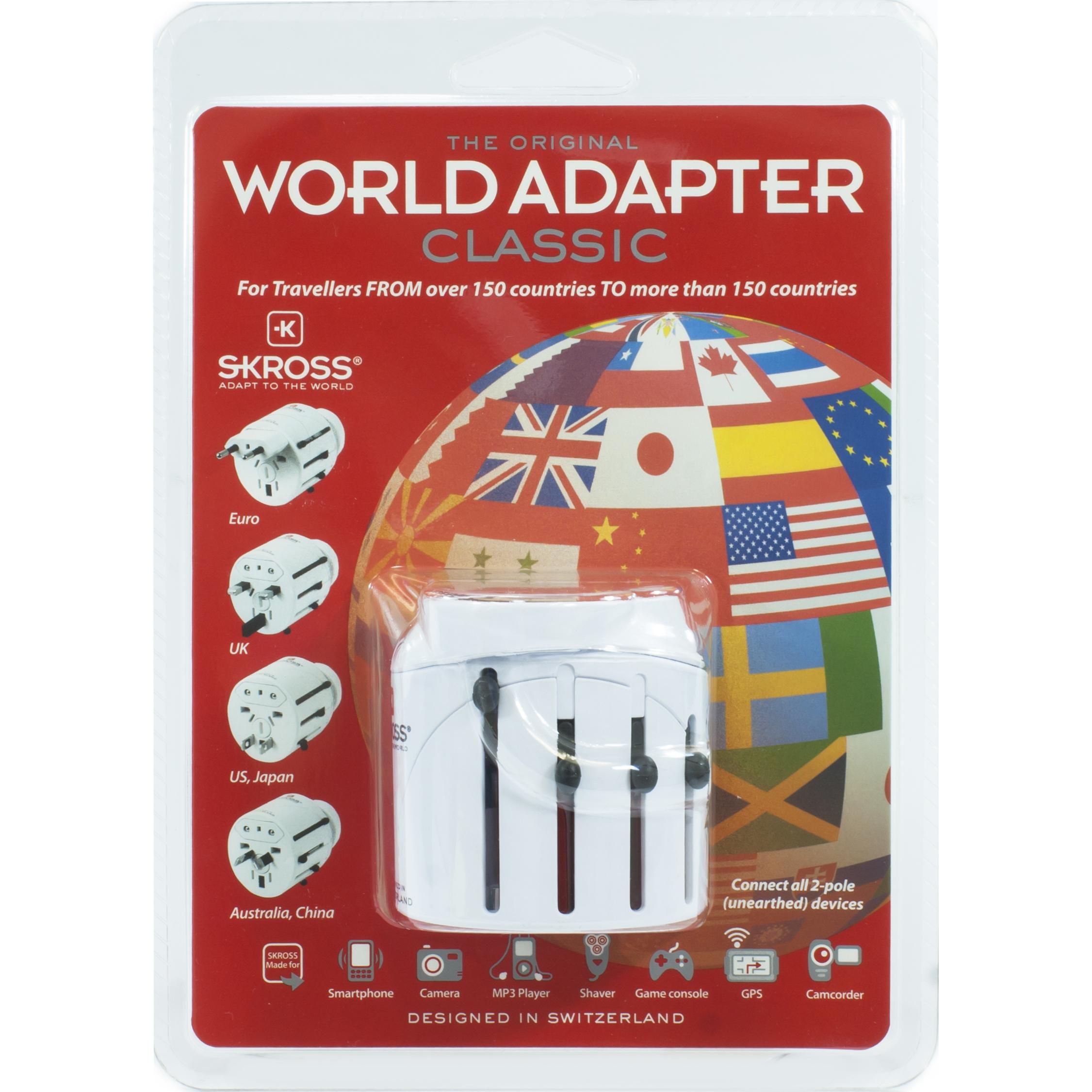 Skross World Adapter Classic Universal Power Adapter - Jarir Bookstore KSA