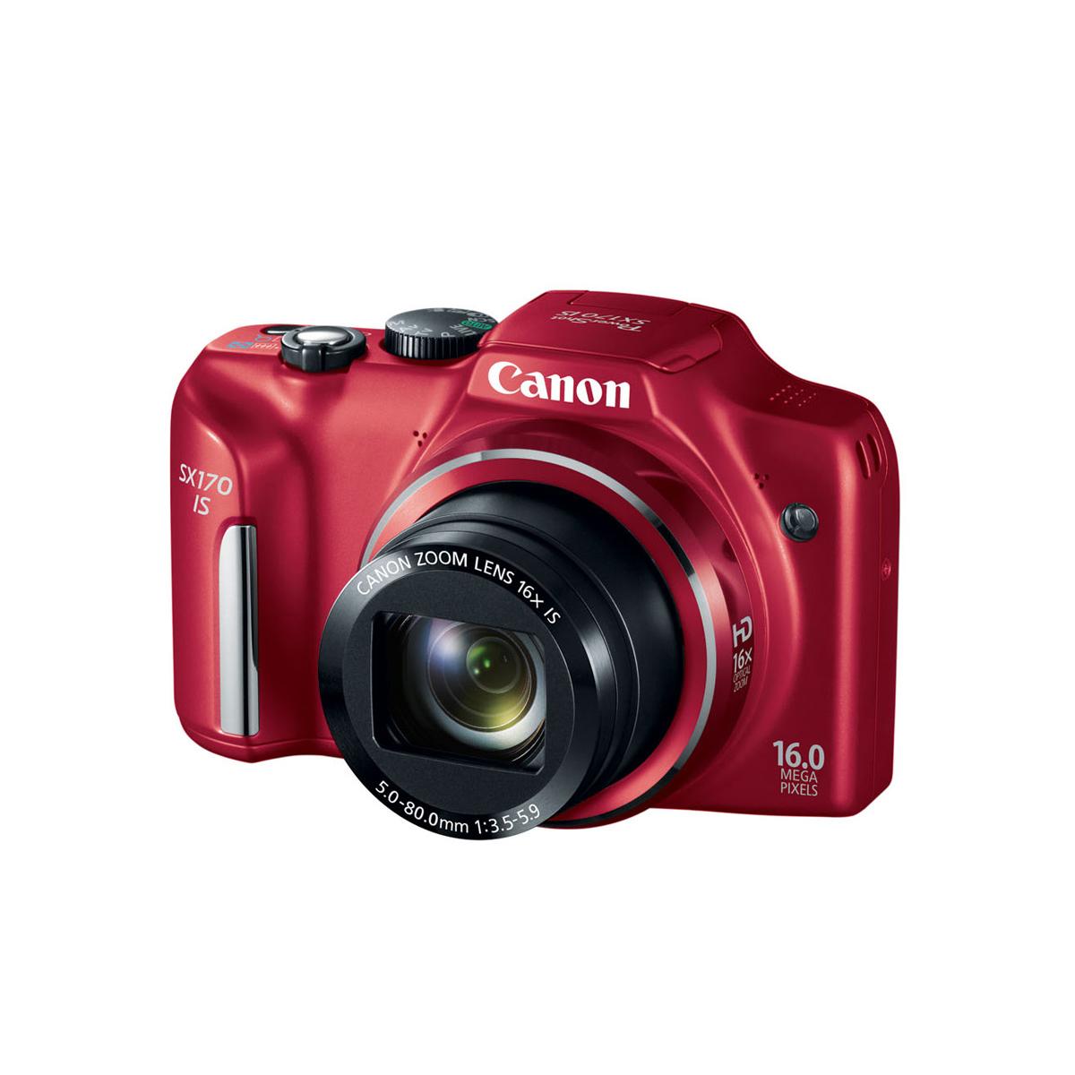 Canon PowerShot SX170 Point and Shoot Camera 16 MP - Jarir Bookstore KSA