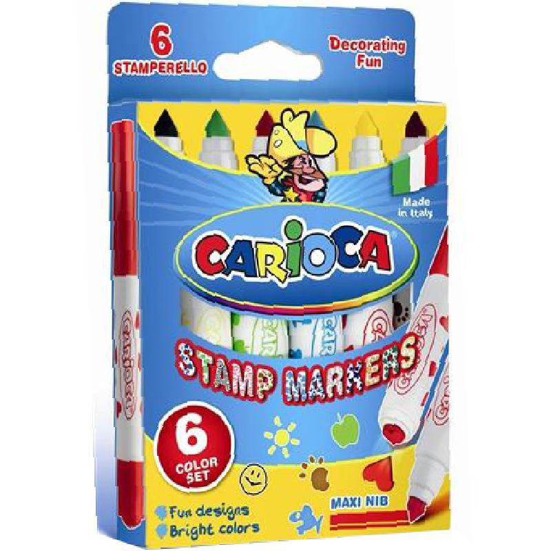 Carioca Stamp Color Marker Assorted Color at Jarir Bookstore Qatar
