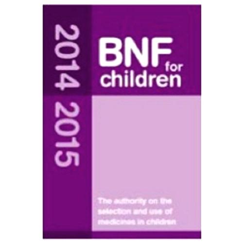 BNF for Children: 2014-2015 BNF for Children (British National ...